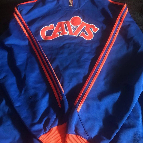 adidas | Jackets & Coats | Adidas Cleveland Cavaliers Vintage Nba ...